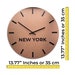 Modern World Time Zone Clock - Hotel Reception Timezone Clocks ...