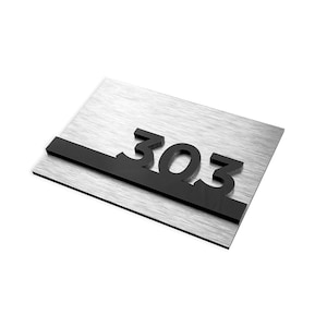 Office Door Numbers - Hotel Room Number Plates - Apartment Signage ...
