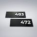 Custom Matte Black Hotel Room Number - Signs With Numbers ...