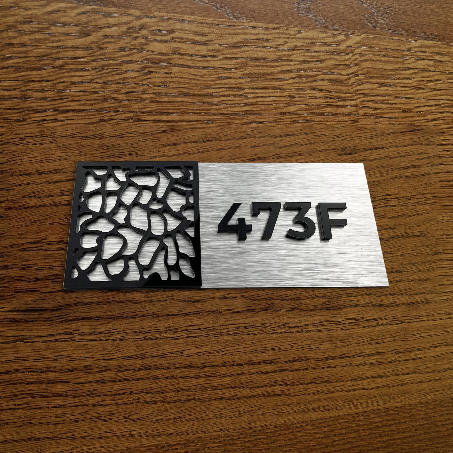 Door Label Room Numbers Signs Metal Number Signage Apartment Door ...