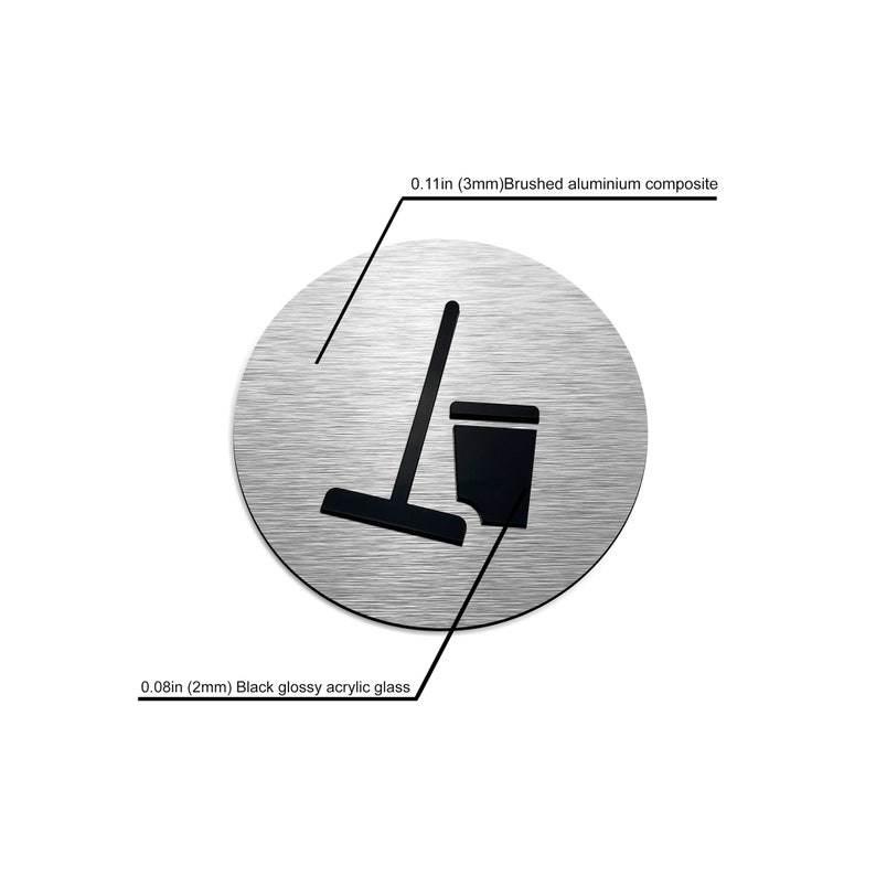 Door Signs for Utility Room - Hotel Room Cleaning Sign - Laundry ...