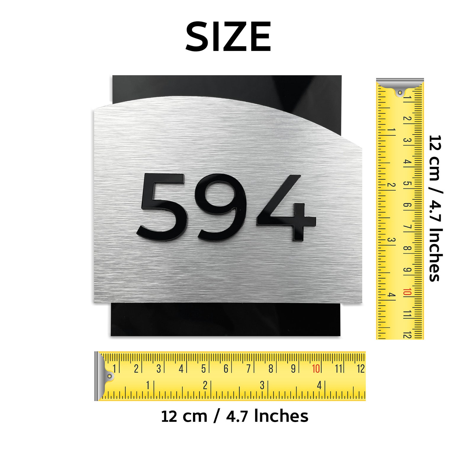 Door Number Sign - Modern Exam Room Numbers - Apartment Door Number ...