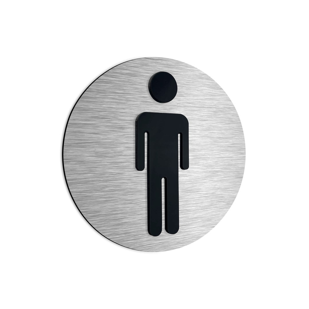 Mens Bathroom Sign Men Restroom Signs Men's Toilet - Etsy