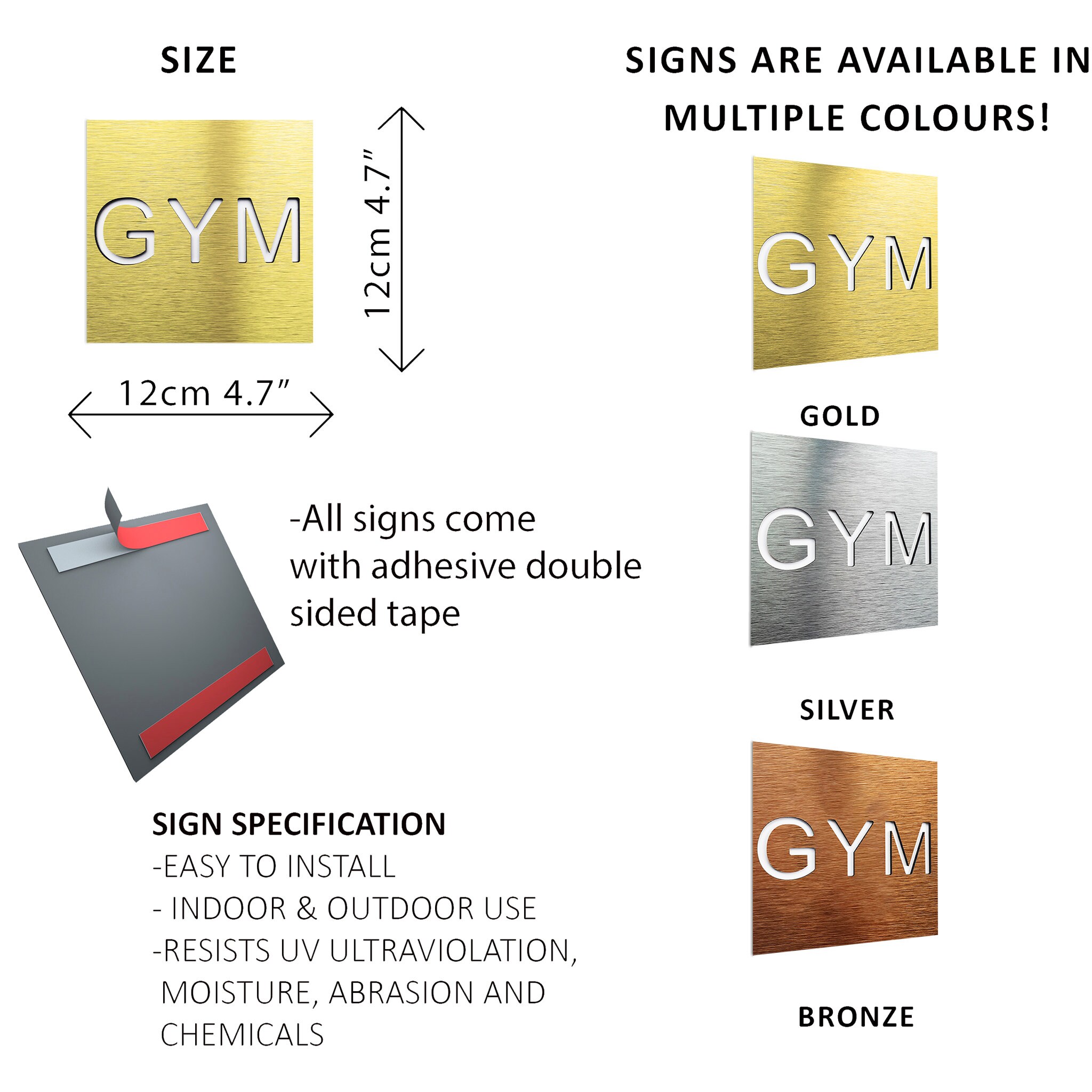 Training Room Door Sign Gym Wall art Decal Fitness Room | Etsy