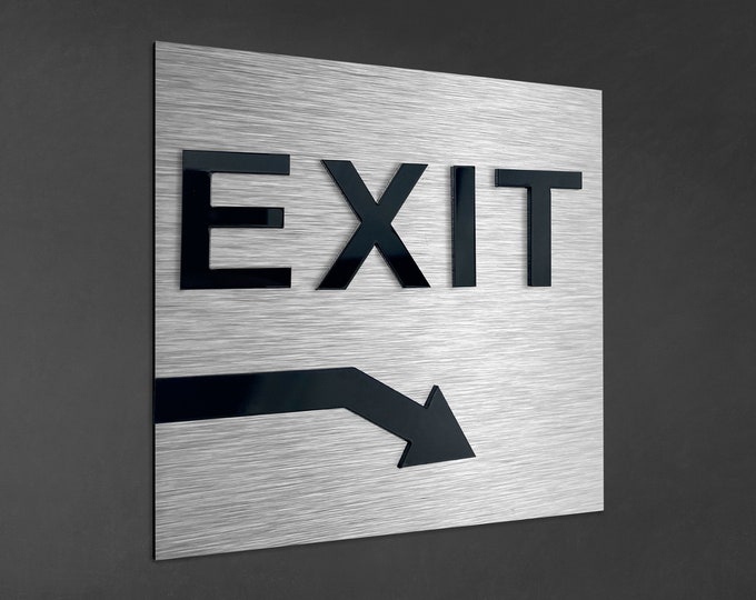 Modern Apartment Signage Number Plate Signs Hotel Room - Etsy