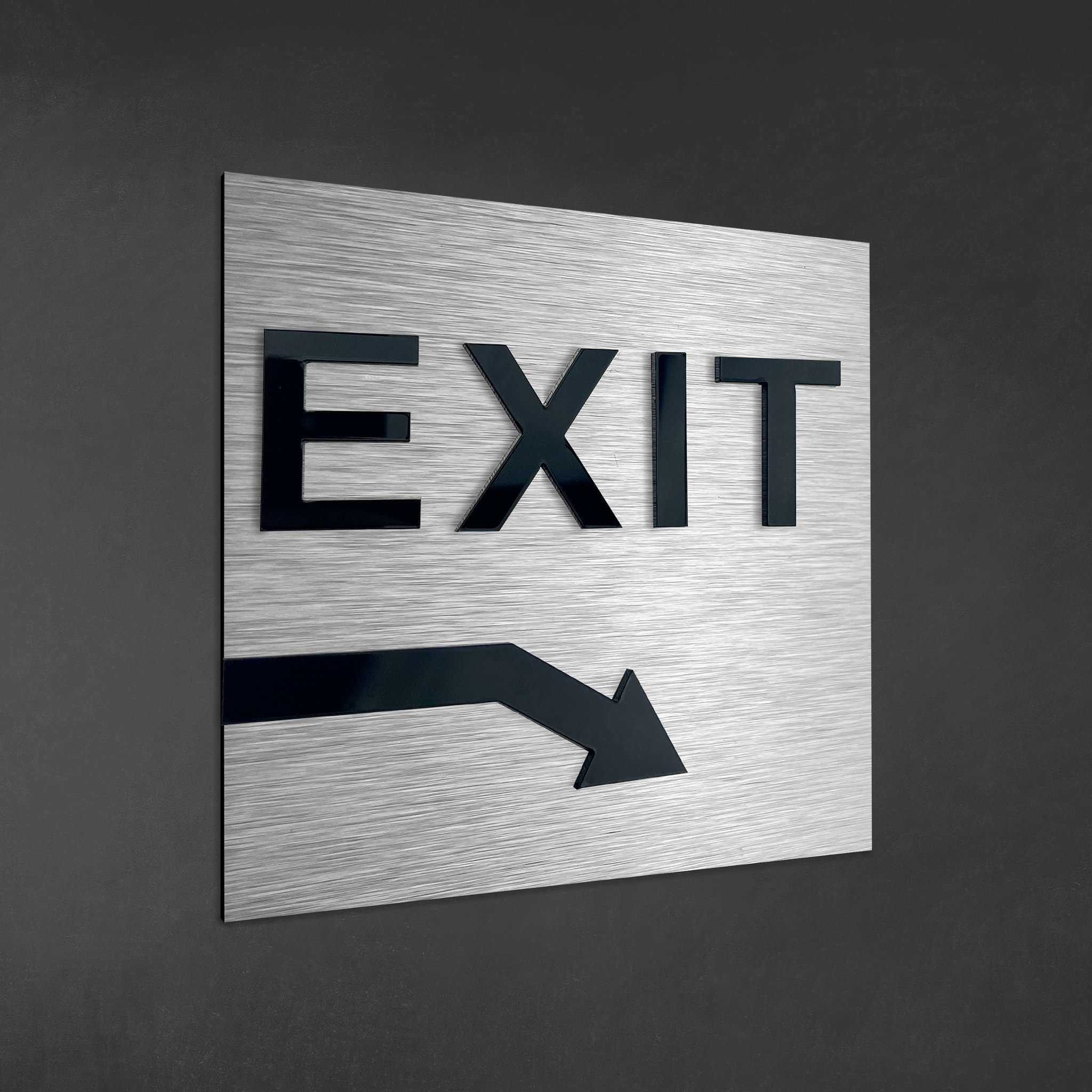 Hotel Exit Signs Emergency Sign Arrow / Bullet Signage - Etsy