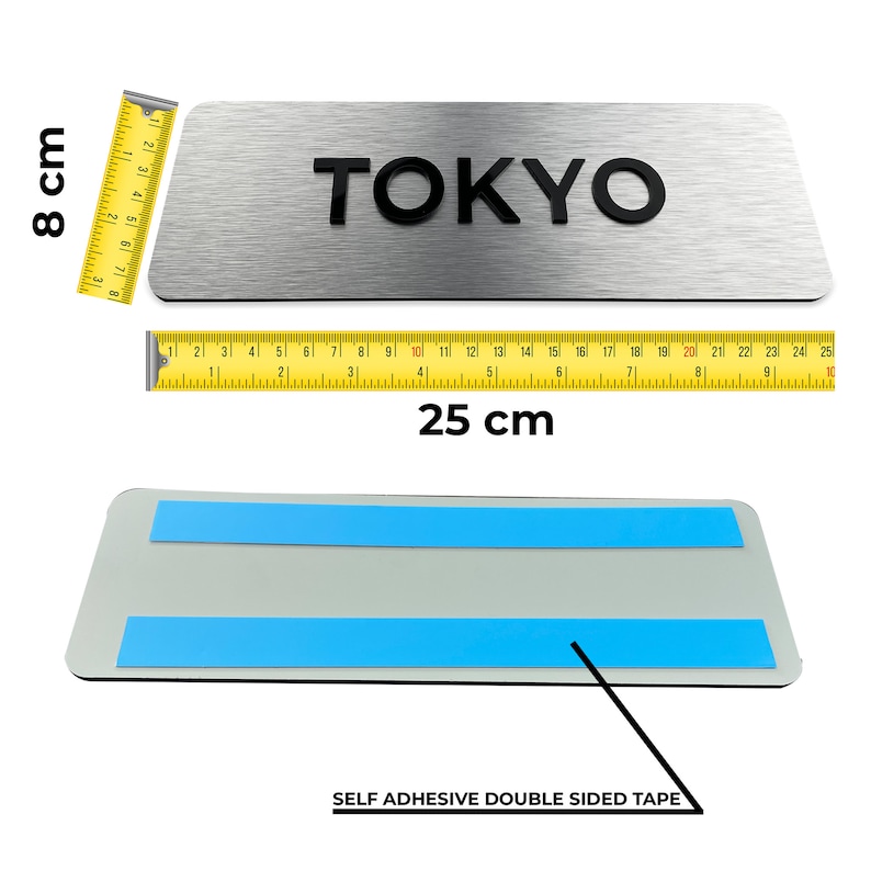 Modern Customized Office Door Signage , Custom Door Sign - Personalized ...