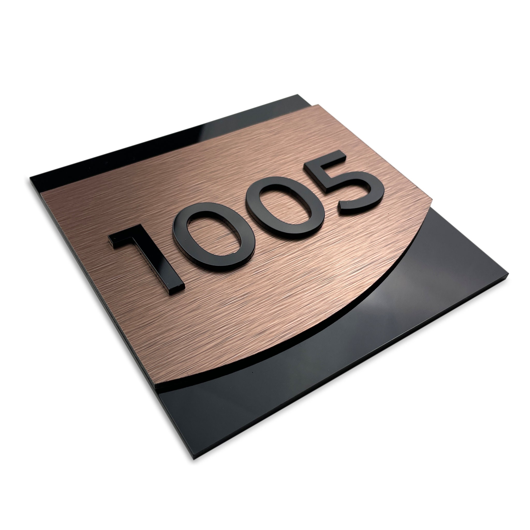 Personalized Hotel Room Number Plate - Apartment Door Numbers - Number ...