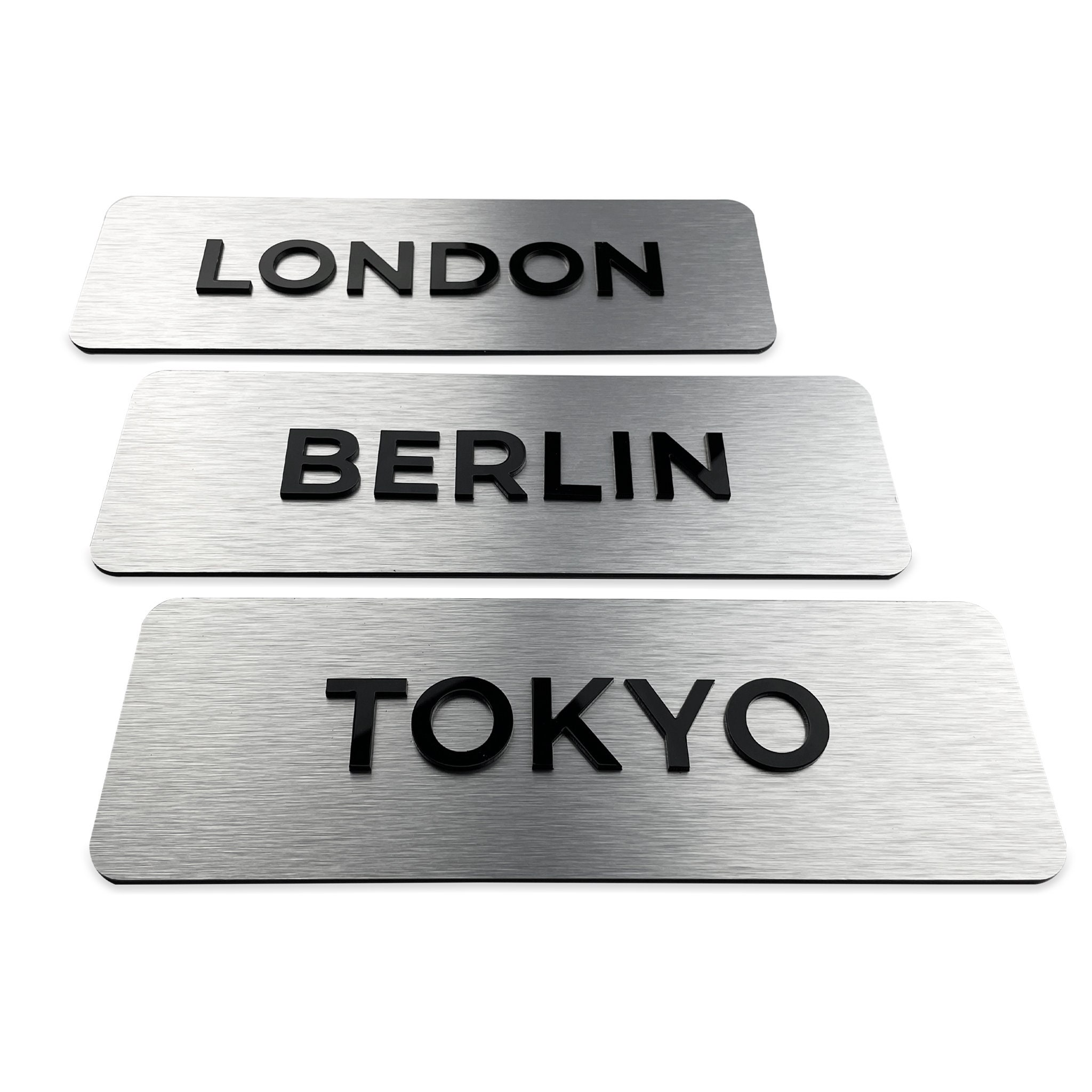 World Clock Sign Time Zone Custom Wall Signs Customized - Etsy UK