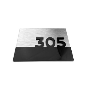 Apartment Building Signs - Room Number Sign - Hotel Room Signage - Etsy