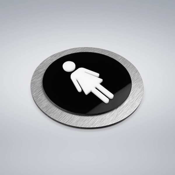 Gender Bathroom Sign - Etsy
