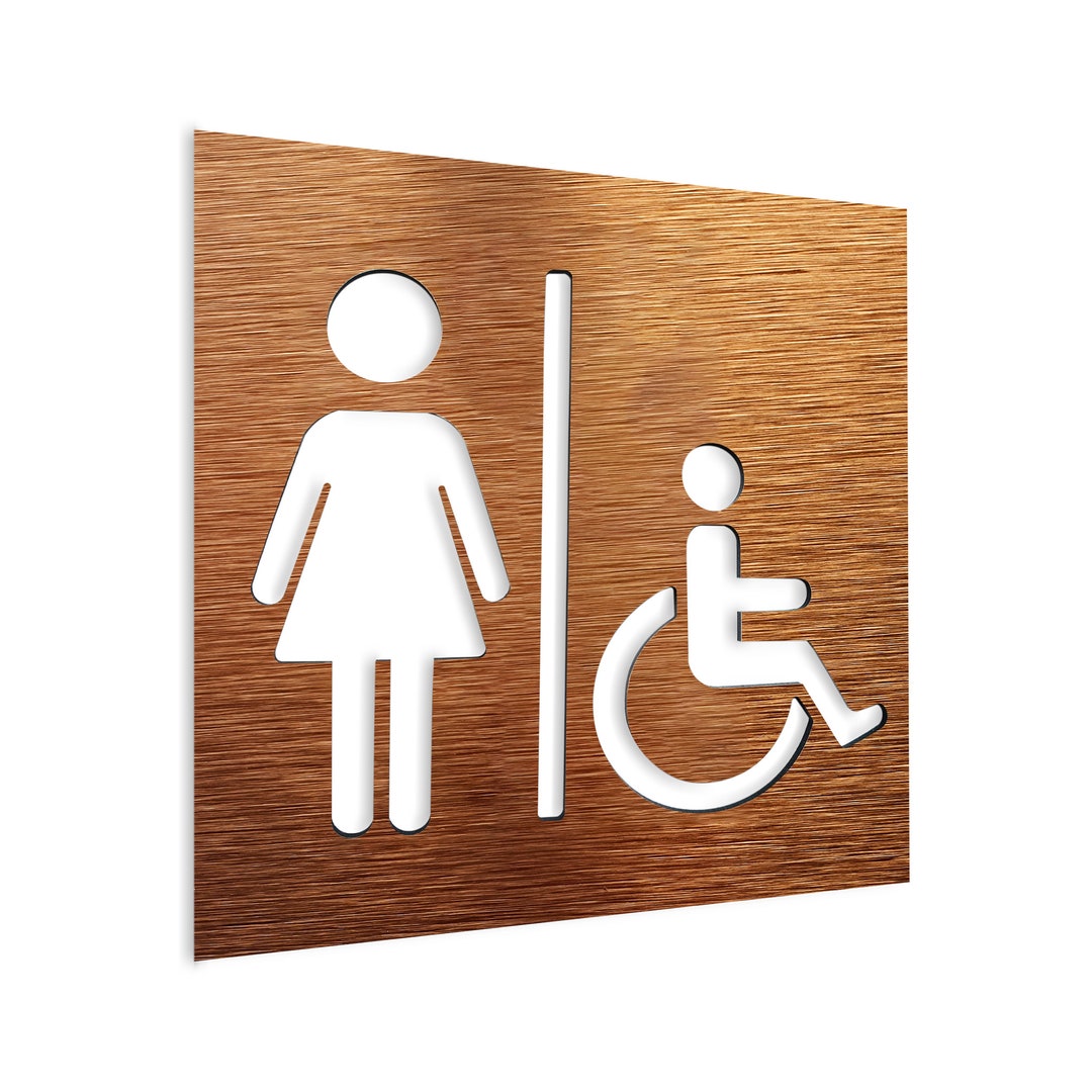 Ladies Room Sign Womens Bathroom Sign Female Restroom - Etsy