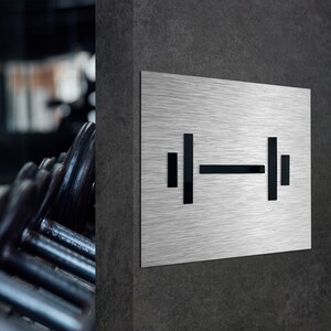 Home Gym Signs - Weight Room Sign - Fitness Center Plaques - Signage ...