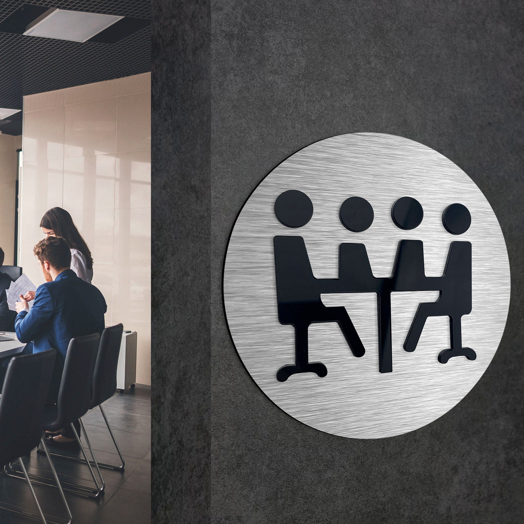 Conference Room Signs Office Door Signs Employees Only - Etsy