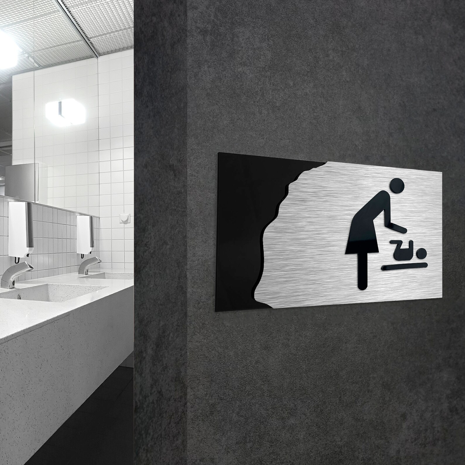 Baby Sign for Diaper Change Baby Changing Station Sign - Etsy