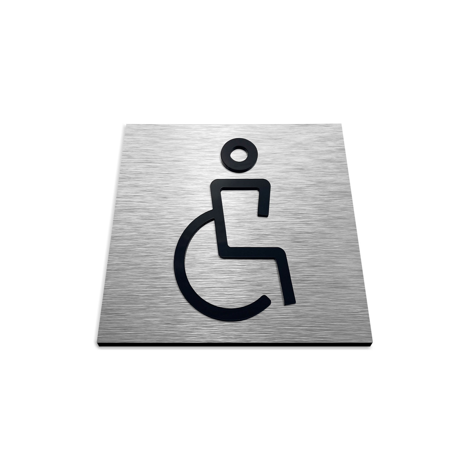 Handicapped Signs Wheelchair Signage Handicap Bathroom - Etsy
