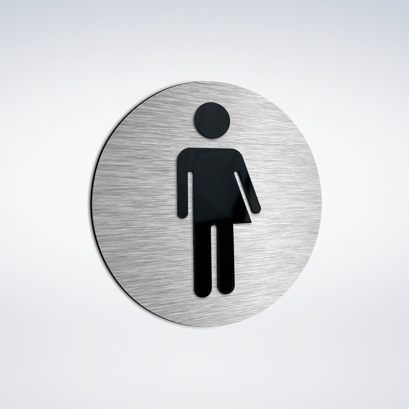 Gender Bathroom Sign - Etsy