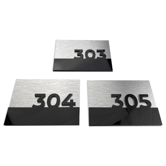 Apartment Building Signs Room Number Sign Hotel Room - Etsy