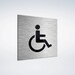 Handicap Bathroom Sign Handicapped Signs Wheelchair Signage Accessible ...