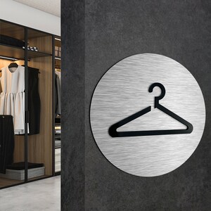 Dressing Room Sign - Fitting Room Signs - Closet Signage - Cloakroom ...
