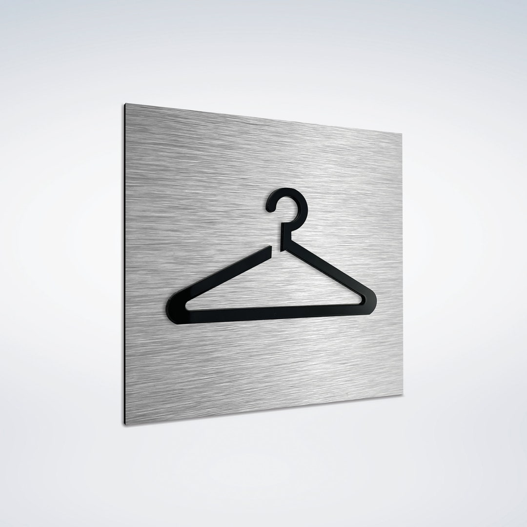 Changing Room Sign - Cloakroom Signs - Wardrobe Signage - Fitting Room ...