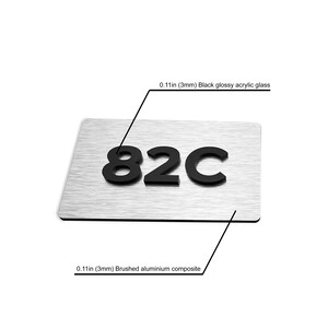 Room Numbers Signs - Apartment Door Numbers - Hotel Sign - Hotel ...