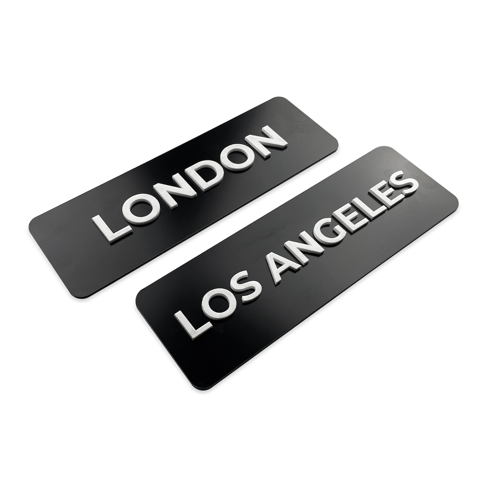 World Clock Sign - Time Zone Custom Wall Signs - Customized Door ...