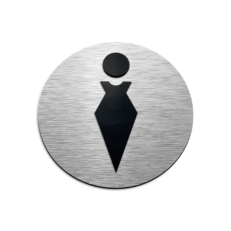 Ladies Room Sign - Women Bathroom Sign - Womens Restroom Signage ...