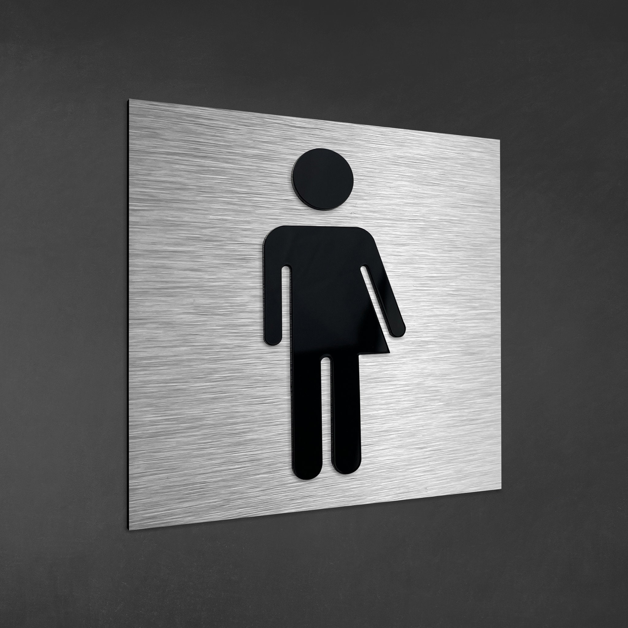 Gender Neutral Restroom Signs Non Binary Bathroom Sign - Etsy