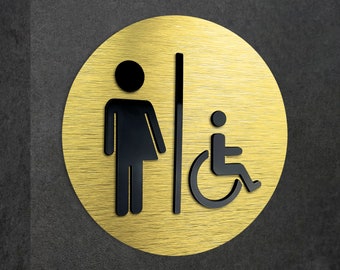 Gender Inclusive Bathroom Sign - Etsy