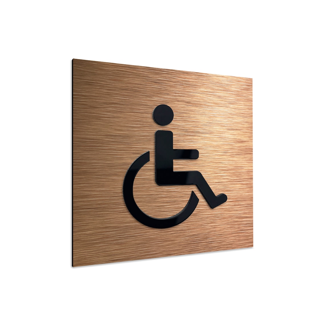 Handicap Bathroom Sign Handicapped Signs Wheelchair - Etsy