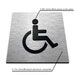 Handicap Bathroom Sign Handicapped Signs Wheelchair Signage Accessible ...