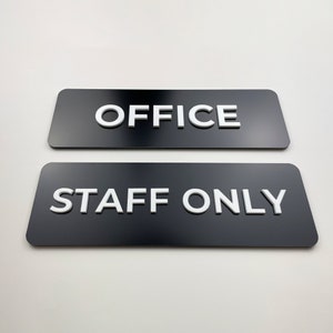 Custom Door Sign - Customized Office Door Signage , Personalized Room ...