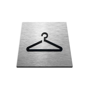 Changing Room Sign - Cloakroom Signs - Wardrobe Signage - Fitting Room ...