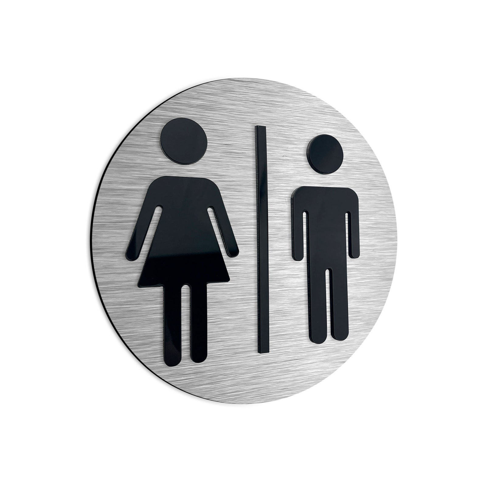 Unisex Bathroom Sign All Gender Restroom Signs Toilet Room - Etsy