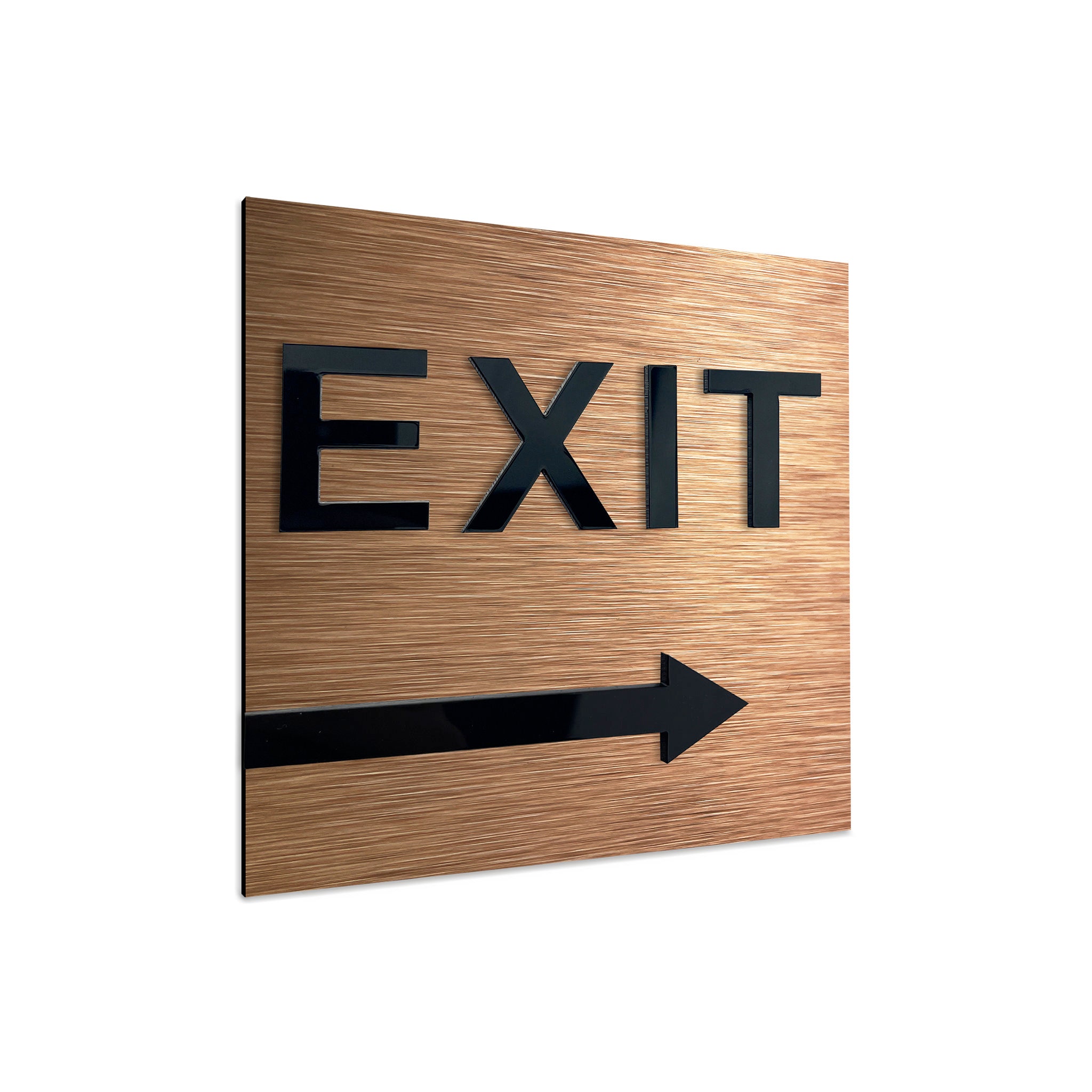 Directional Exit Sign Emergency Signs Arrow / Bullet - Etsy