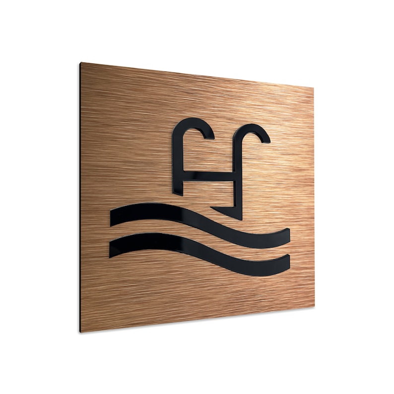 Custom Pool Sign Swimming Pool Signage Signs for Pools - Etsy
