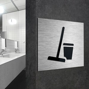 Hotel Room Cleaning Sign - Door Signs for Utility Room - Laundry ...