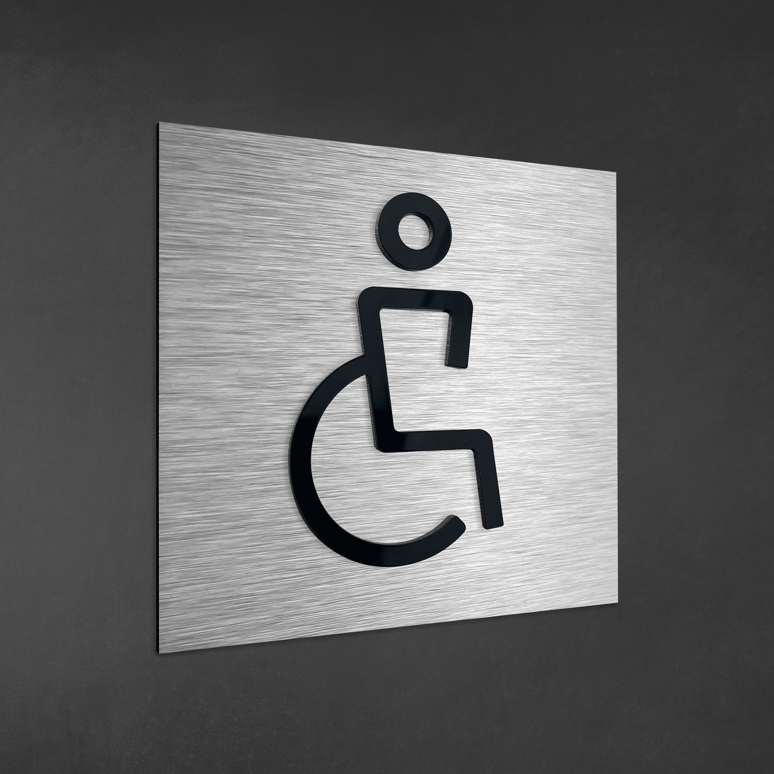 Handicapped Signs Wheelchair Signage Handicap Bathroom - Etsy
