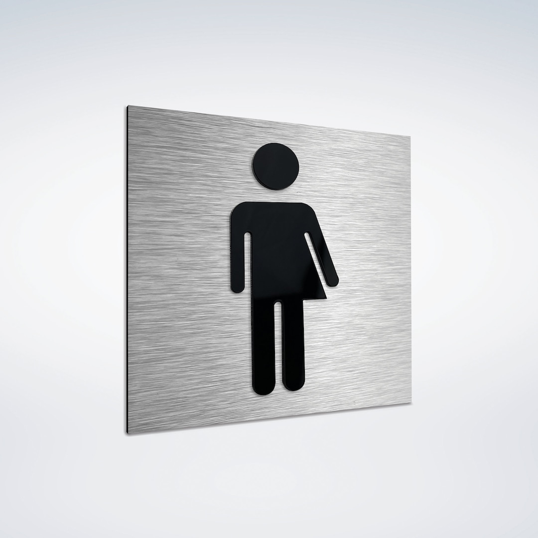 Gender Neutral Restroom Signs - Non Binary Bathroom Sign - Inclusive ...