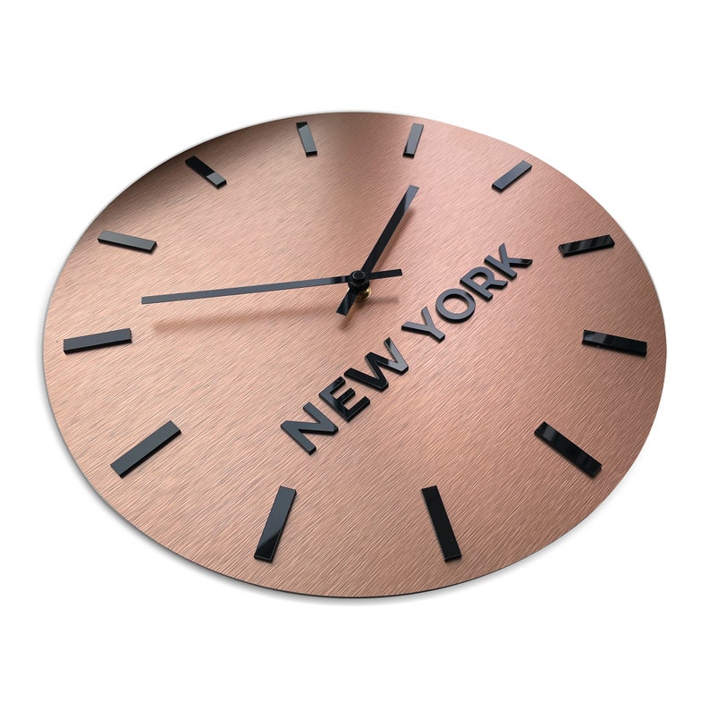 Modern World Time Zone Clock - Hotel Reception Timezone Clocks ...