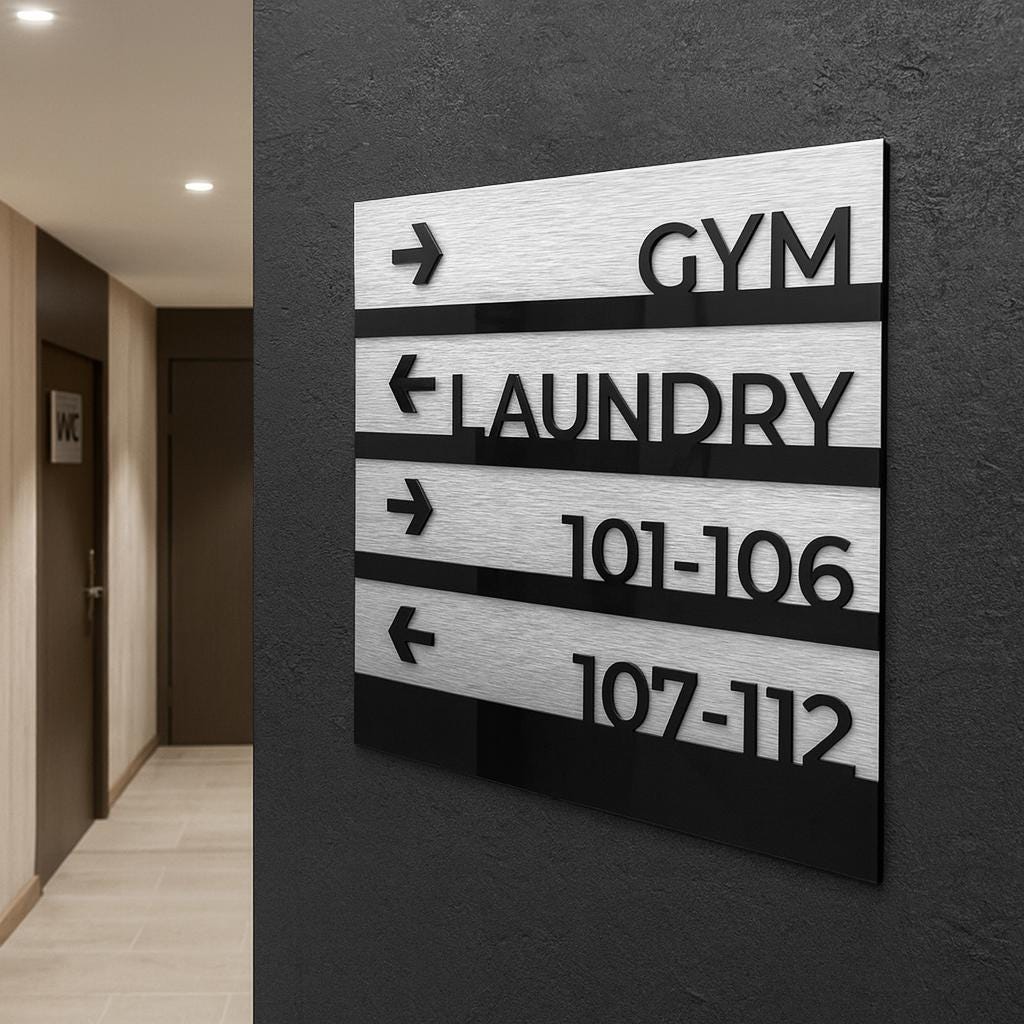 Directory Signs for Hotels , Wayfinding Sign for Hotel, Floor Directory ...