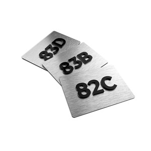 Room Numbers Signs - Apartment Door Numbers - Hotel Sign - Hotel ...