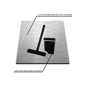 Hotel Room Cleaning Sign - Door Signs for Utility Room - Laundry ...