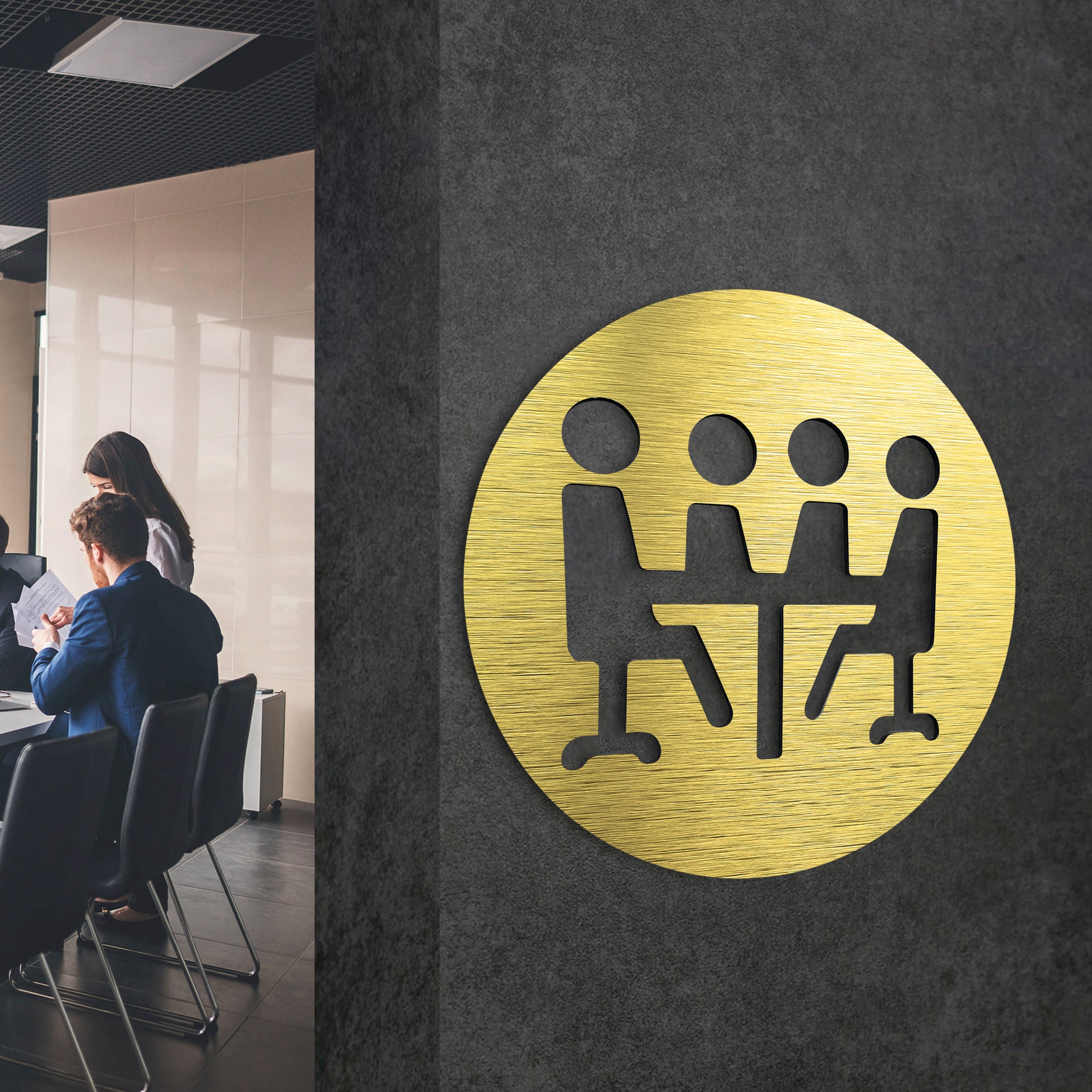 Office Door Signs Employees Only Sign Conference Room - Etsy