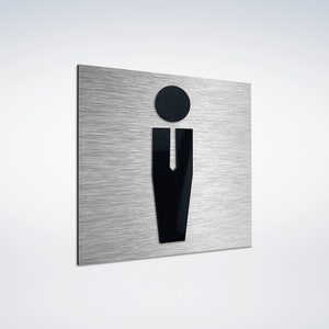 Men's Bathroom Sign - Mens Restroom Signs - Men Room Signage - Male ...