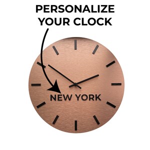 Modern World Time Zone Clock - Hotel Reception Timezone Clocks ...