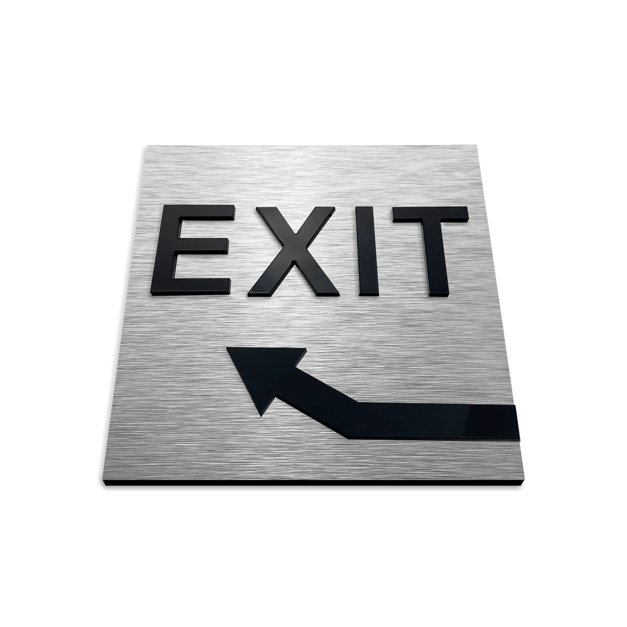 Building Exit Signs Emergency Sign Arrow / Bullet Signage - Etsy