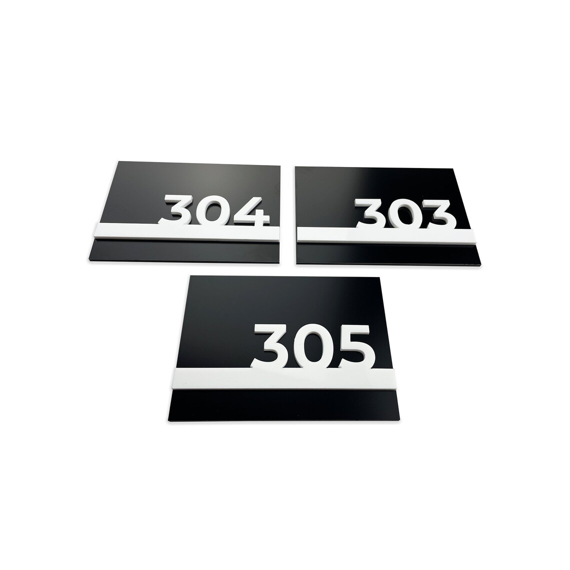 Hotel Room Number Signs Modern Suite Signage Apartment - Etsy