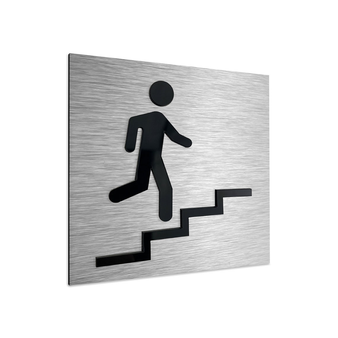 Modern Stair Sign Fire Exit Signage Office Stairwell Signs - Etsy